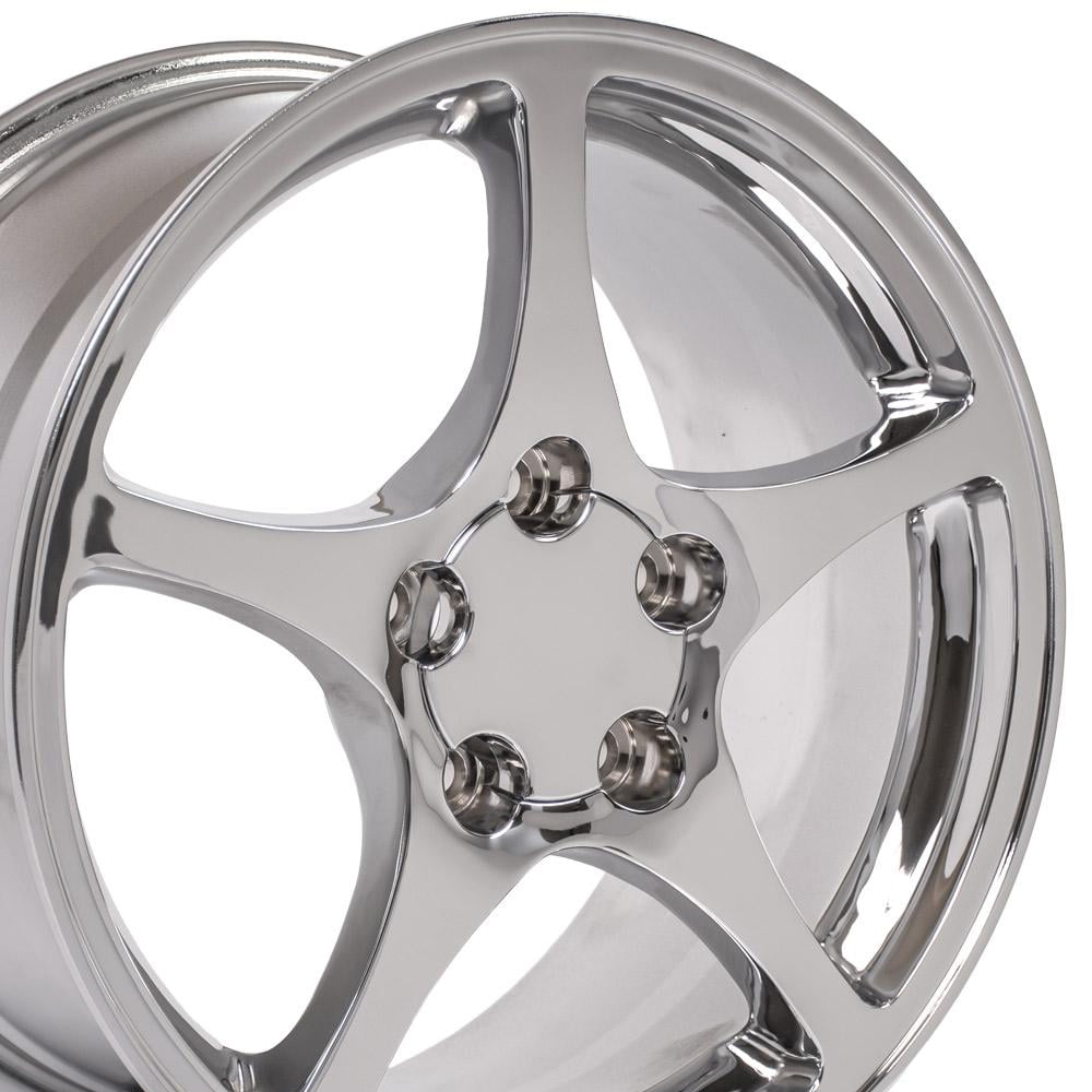OE Wheels CV05 18 Inch Rims Fit Corvette C5 Style 5x120.65 18x9.5 ...
