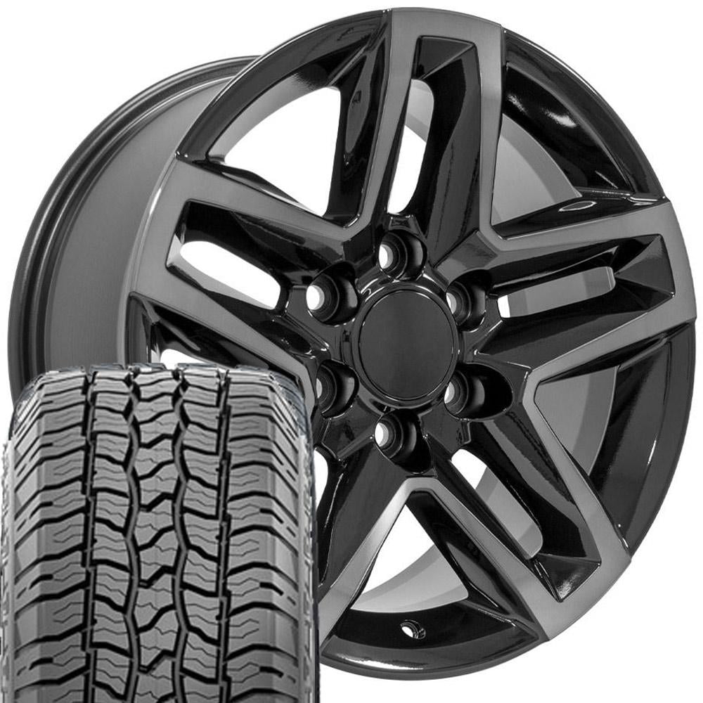 OE Wheels LLC 18 inch Wheels and Tires Fits Silverado Suburban Tahoe ...
