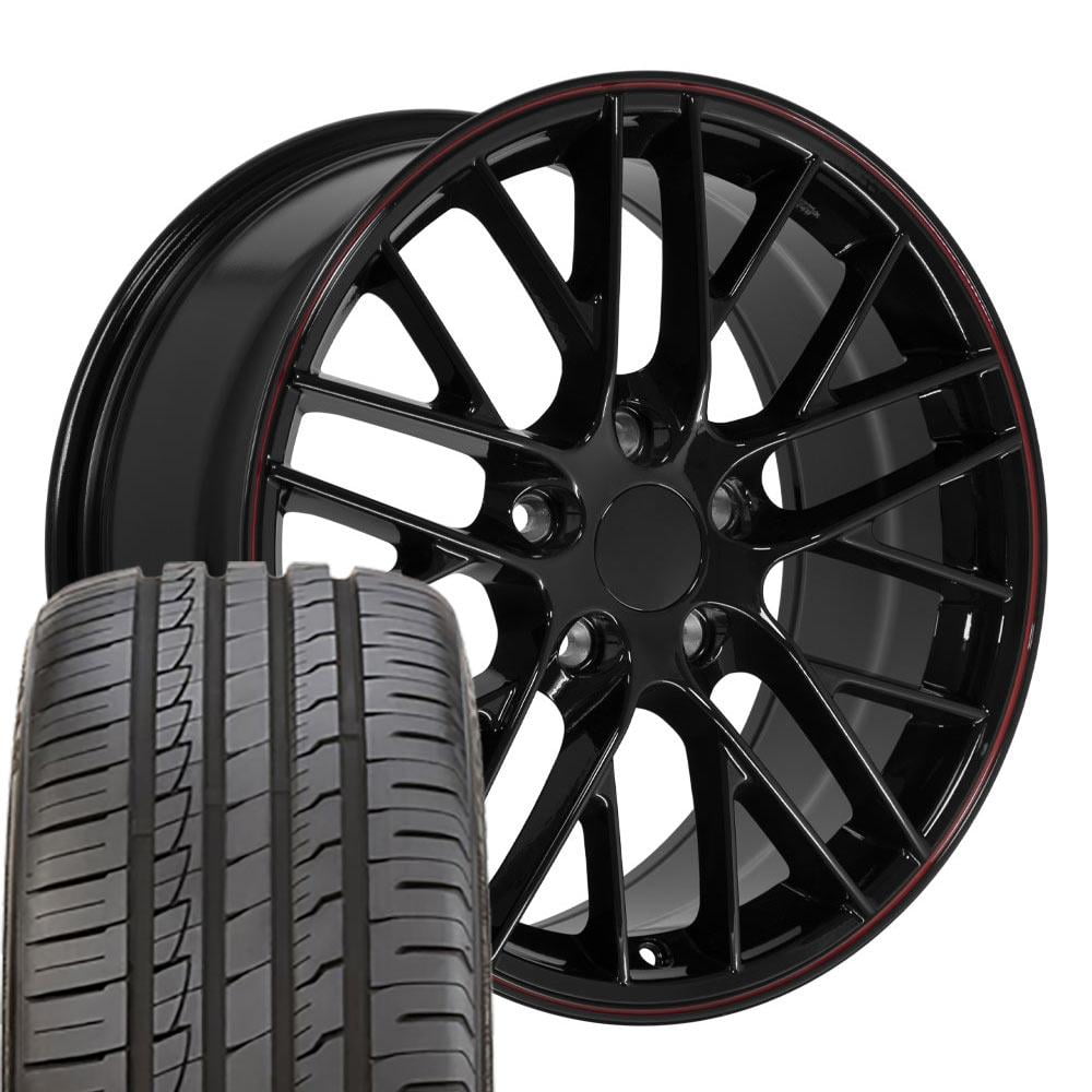 OE Wheels LLC 18 inch Wheels and Tires Fits Firebird Corvette Camaro ...