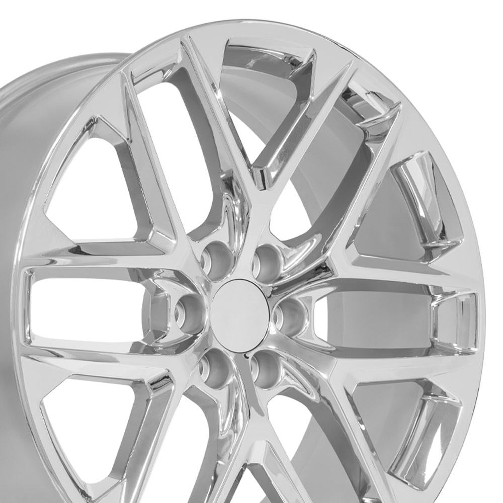 OE Wheels CV62 24 Inch Rim Fits Silverado 1500 Style 6x139.7 24x10 ...