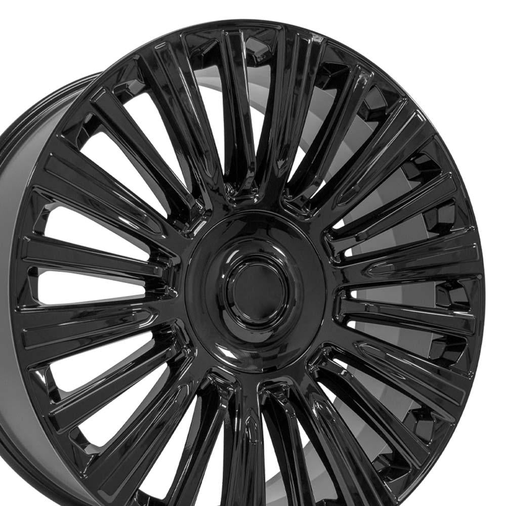 OE Wheels LLC 24 inch Rims Fits Silverado Suburban Tahoe Sierra Yukon ...