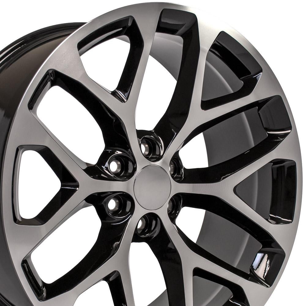 OE Wheels LLC 24 inch Rims Fits Silverado Suburban Tahoe Sierra Yukon ...