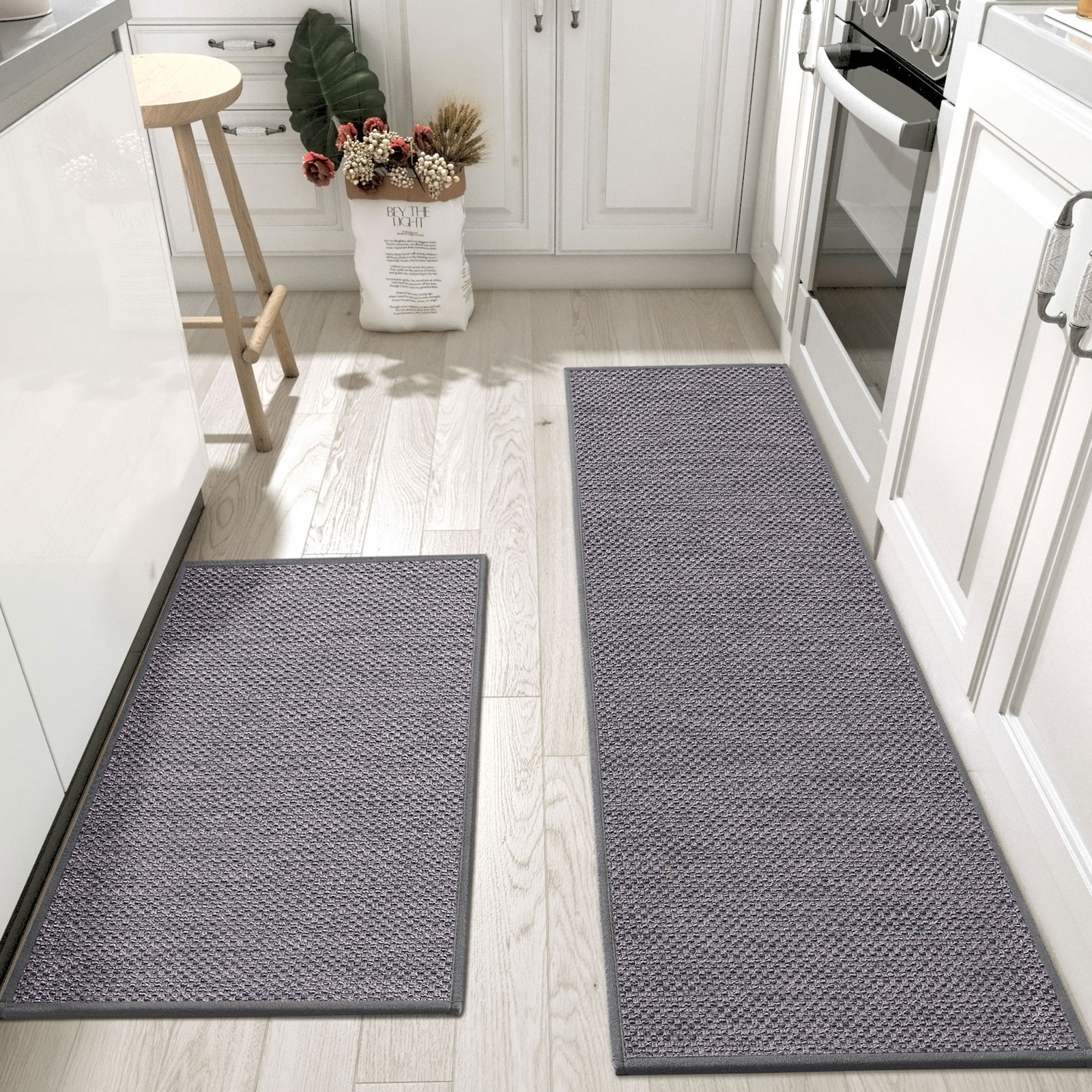 Garland Rug Herald Square 18 in.x30 in. Kitchen Slice Rug Sage ...