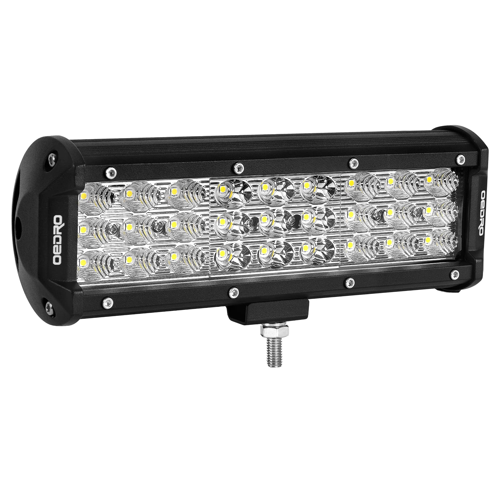 OEDRO 9Inch 108W LED AIF4 Light Bar Tri-Row Spot Flood Combo Led Work ...