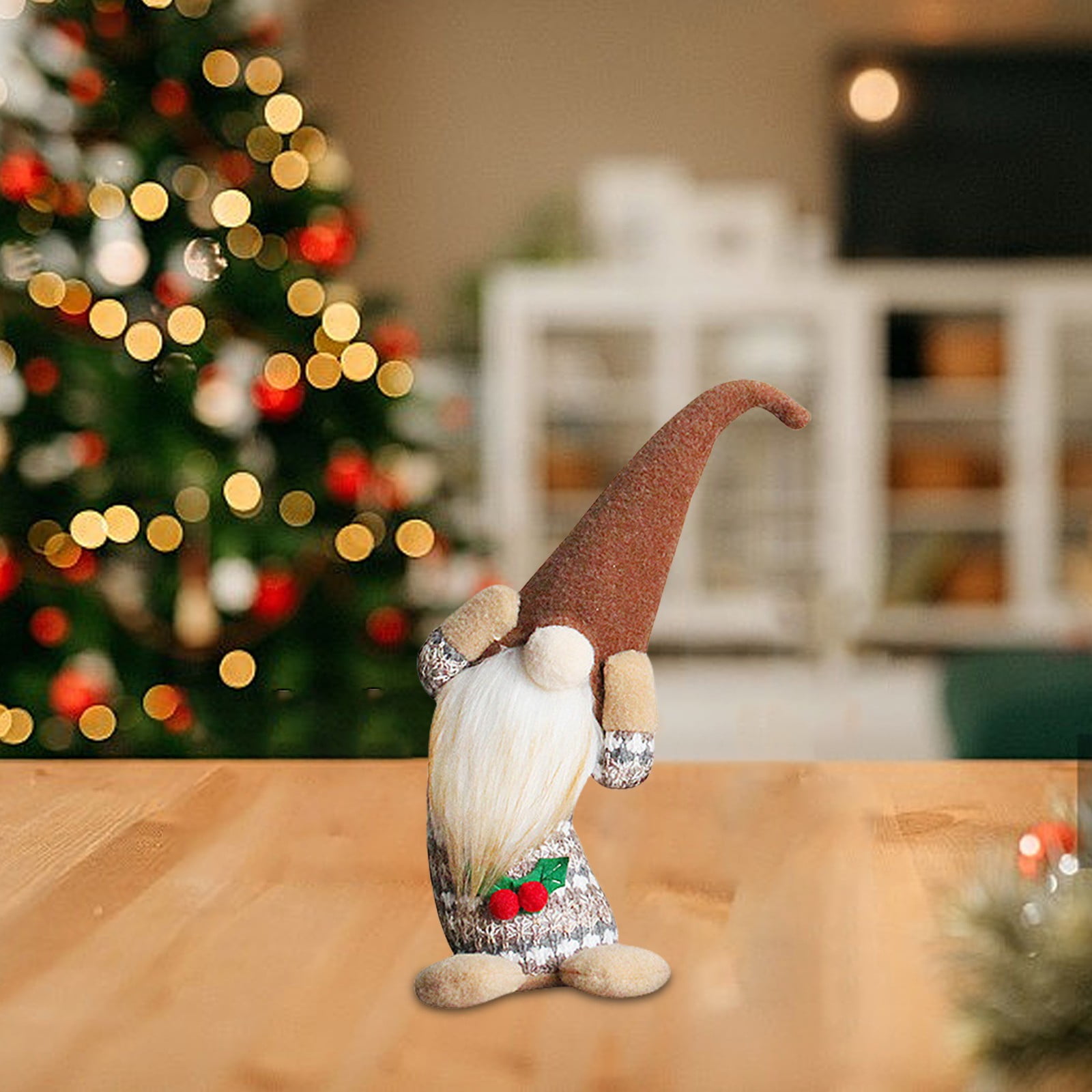 OEFNTAC Bent Waist Faceless Doll Figurine Dwarf Elder Plush Toy ...