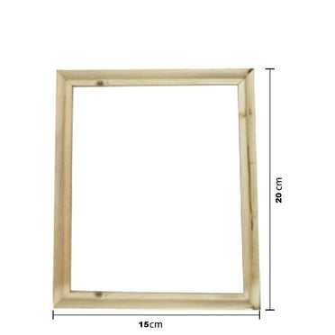 NSESSHome Wood Frame For Canvas Oil Painting Nature DIY Frame Picture ...