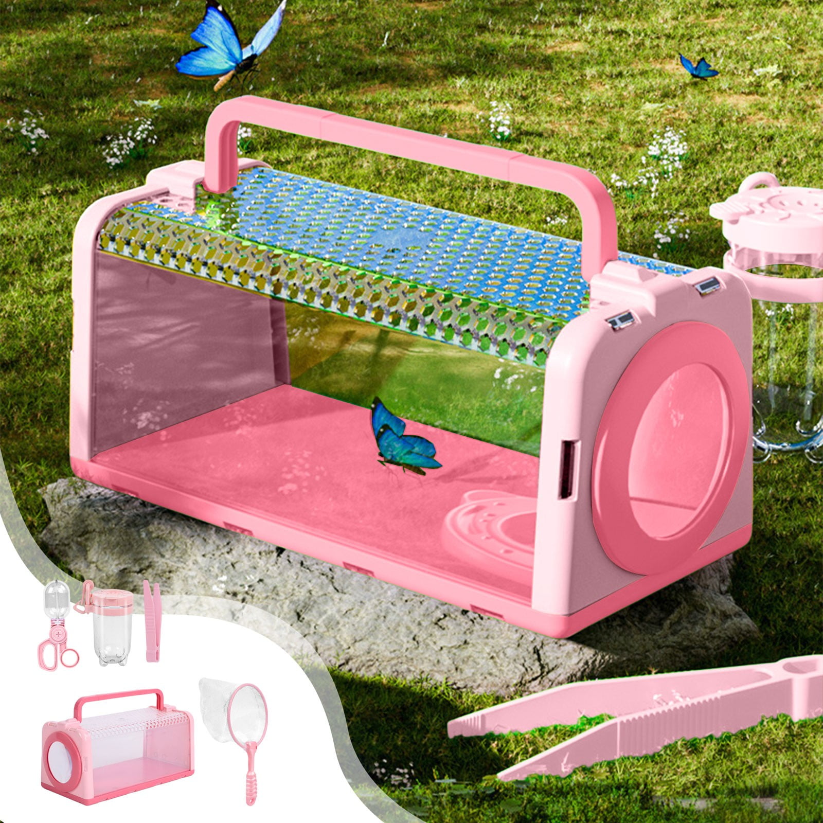 OEFNTAC Toys Outdoor Insect Exploration Cage Set Multi-functional ...