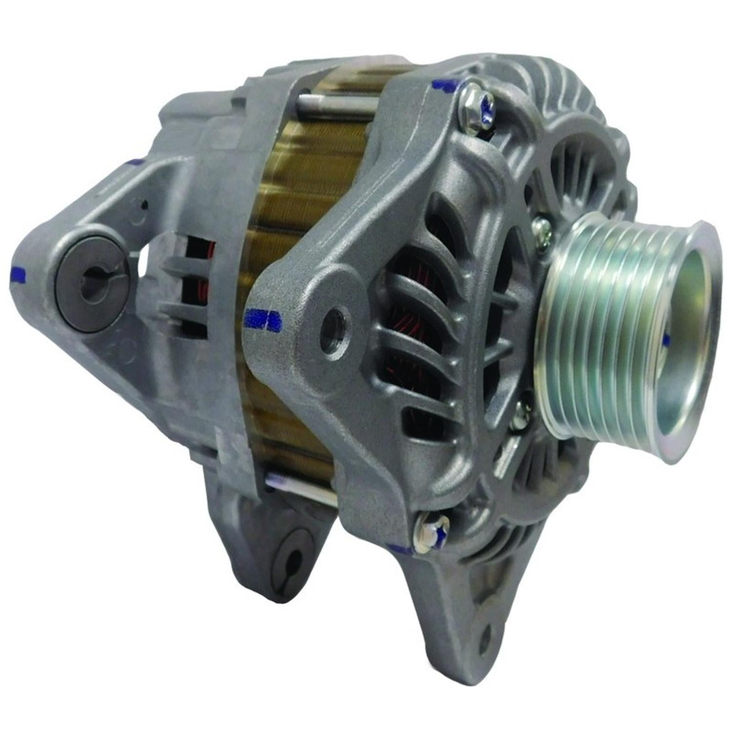 Walmart New 110Amp 12V Alternator Replacement for Nissan Versa L4 1.6L 12-19, Versa Note 14-19 ...
