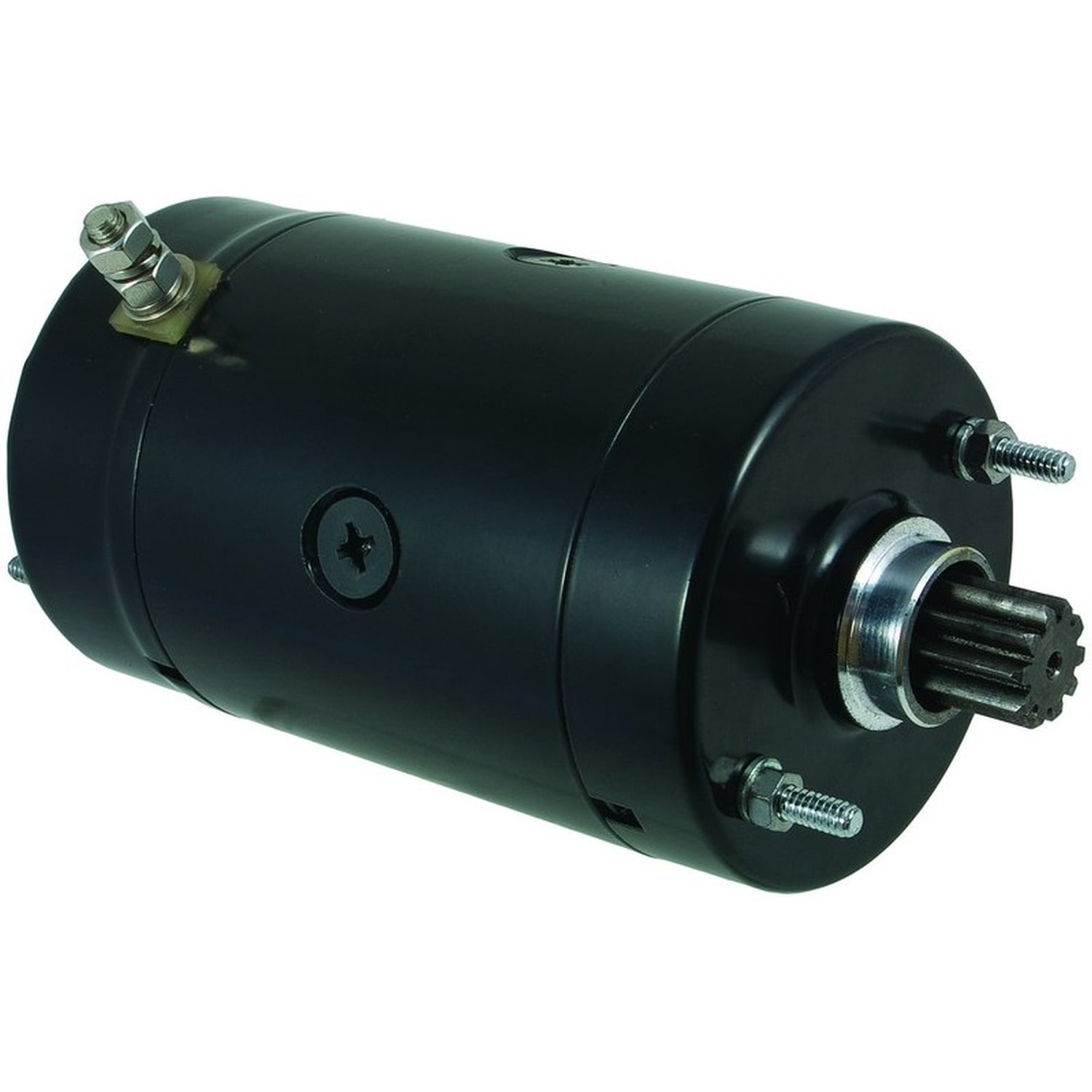 Harley Davidson 12V CCW Starter, Black, for FLHTP FXRP Police 85-88 ...