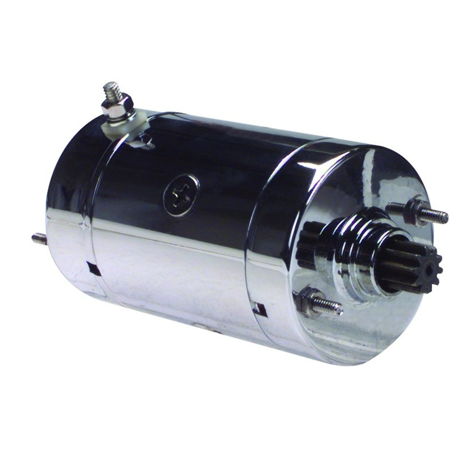 Chrome 12V CCW Starter for Harley Davidson Motorcycle FLHTP FXRP Police ...