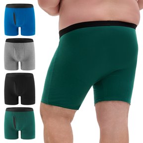 Hanes, Underwear Boxer Briefs Pack, Cotton Stretch, 3 Pack - Walmart.com