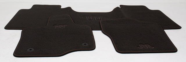 OEM 3pc Carpeted Floor Mat Set For Ford F150 King Ranch ML3B-16130D00 ...