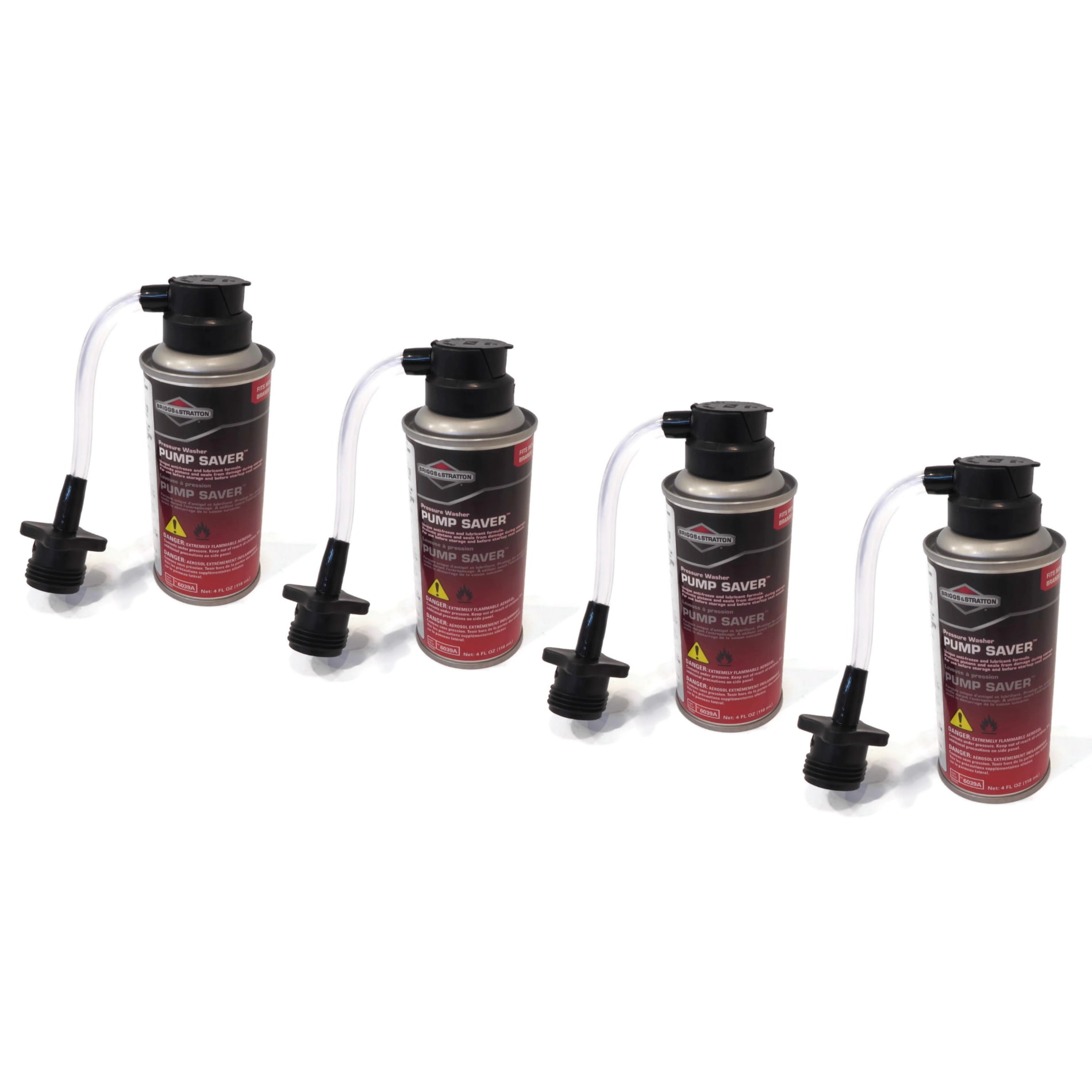 OEM | (4-Pack) Briggs 4 oz Pressure Washer Pump Saver for Snapper 6039 ...