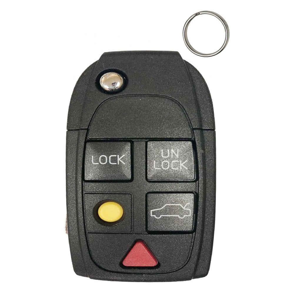 OEM 5 BUTTON REMOTE Car Key Fob for Volvo C30 C70 S40 S60 S80 V50 V70 ...