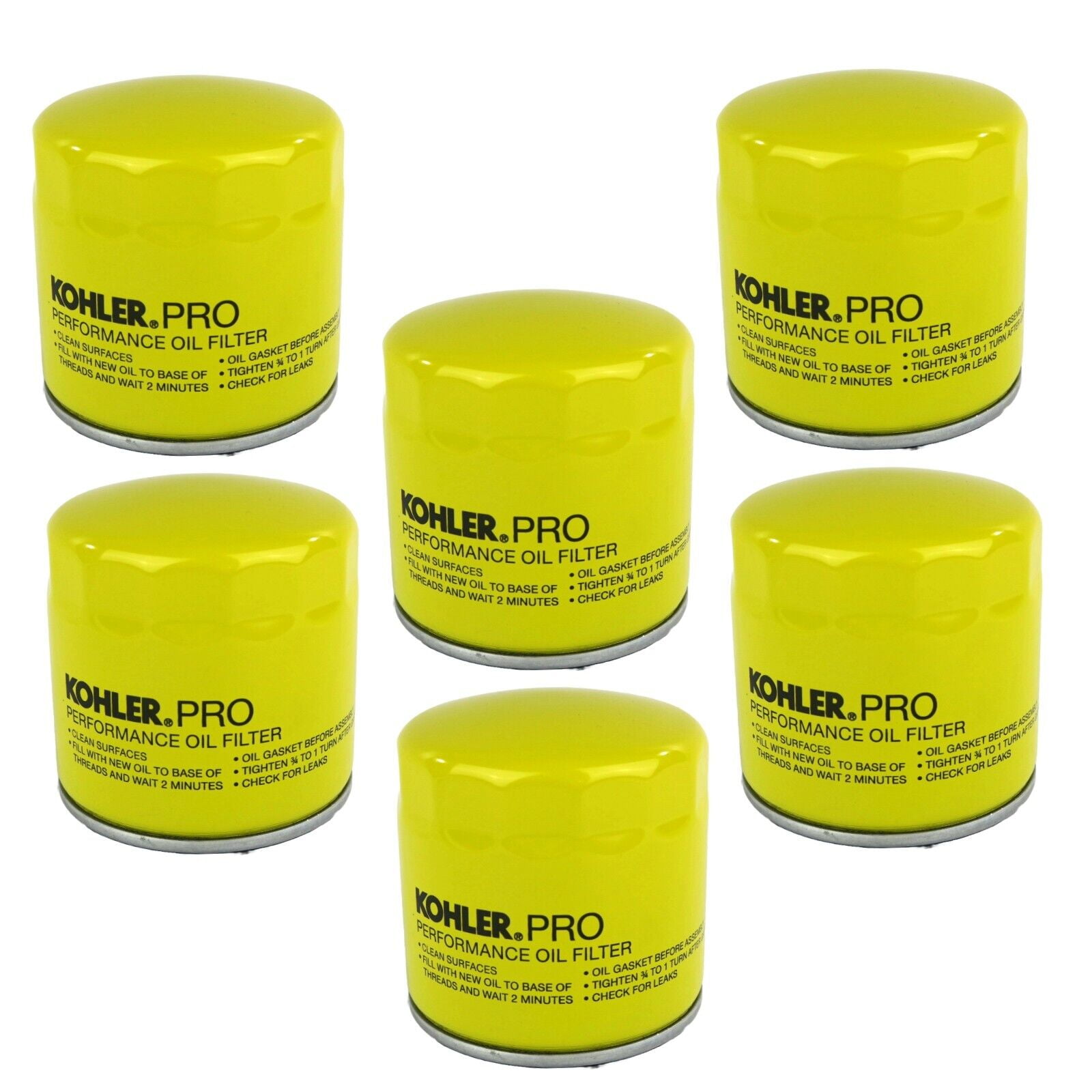 OEM | (6 Pack) Pro Performance Anti-drain Oil Filter for Kohler 52 050 ...