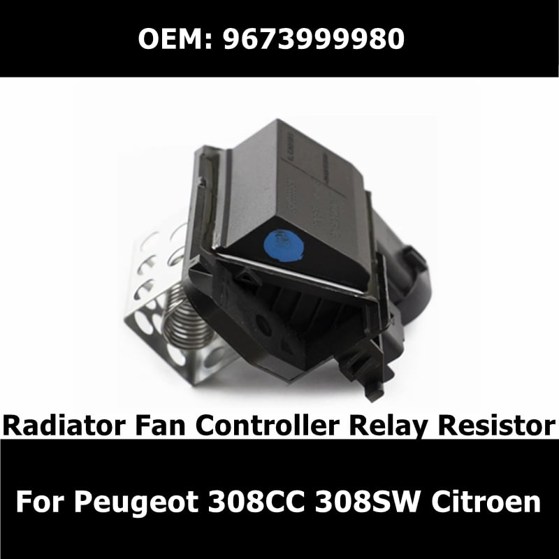 OEM 9673999980 Brand New Radiator Fan Controller Relay Resistor For ...