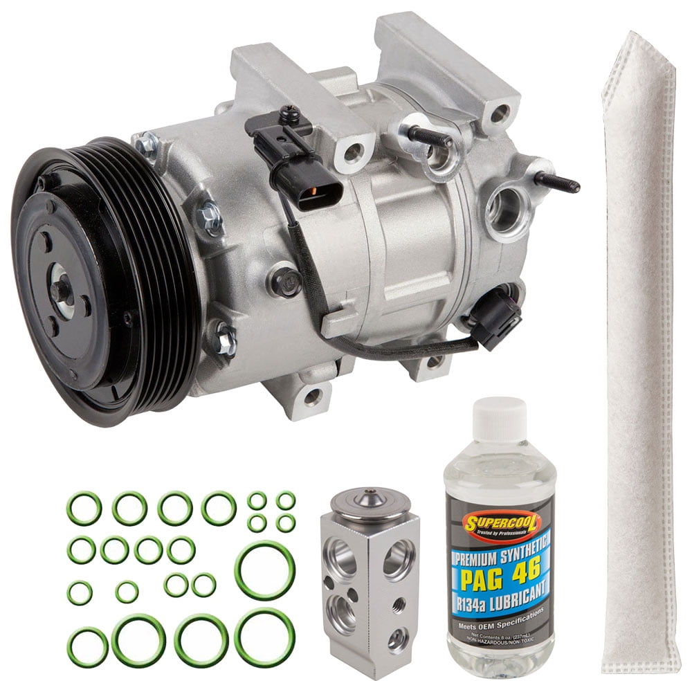 OEM AC Compressor & A/C Repair Kit For Hyundai Sonata 2.4L Non-Hybrid ...