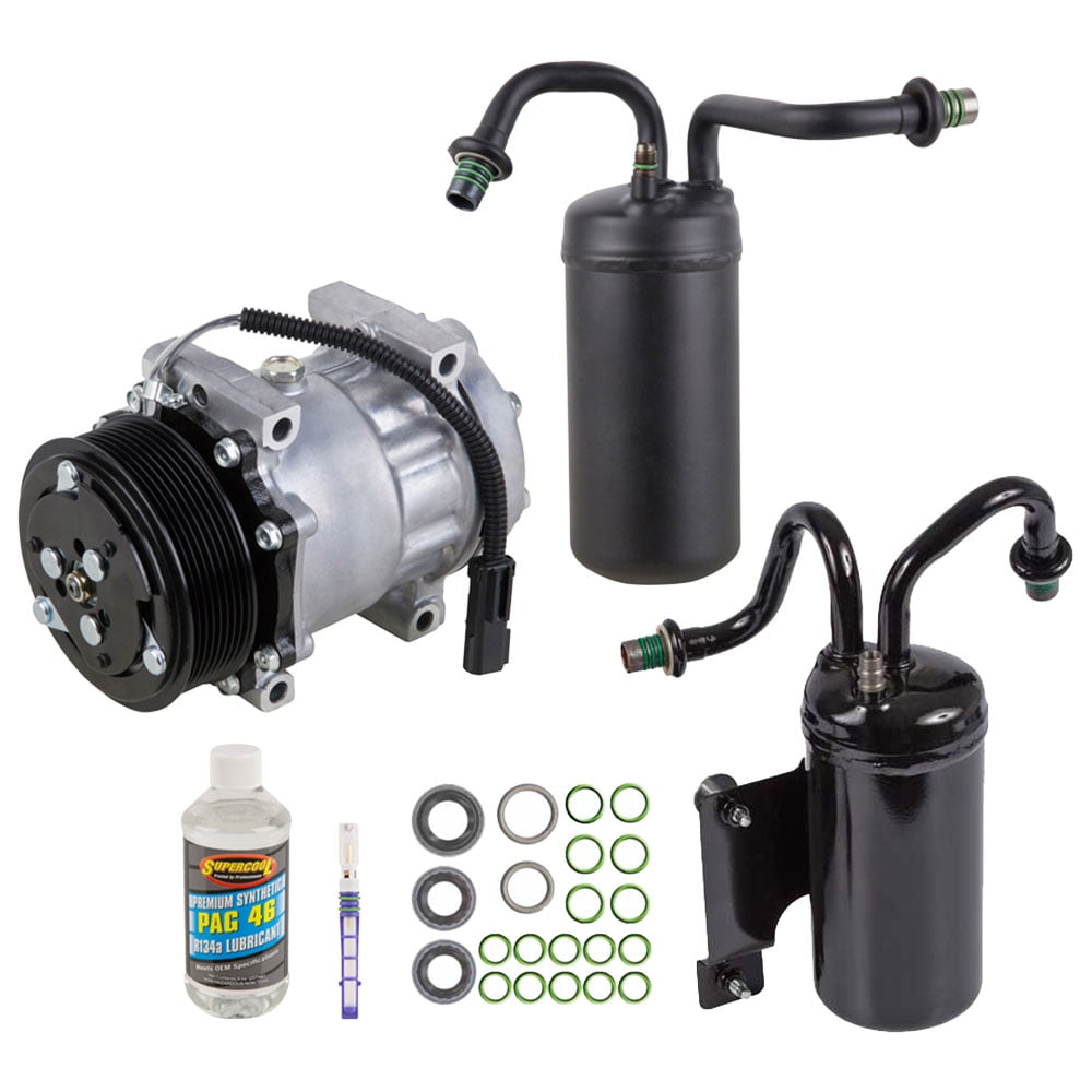 OEM AC Compressor w/ A/C Repair Kit For 2002 Dodge Ram Cummins Diesel ...