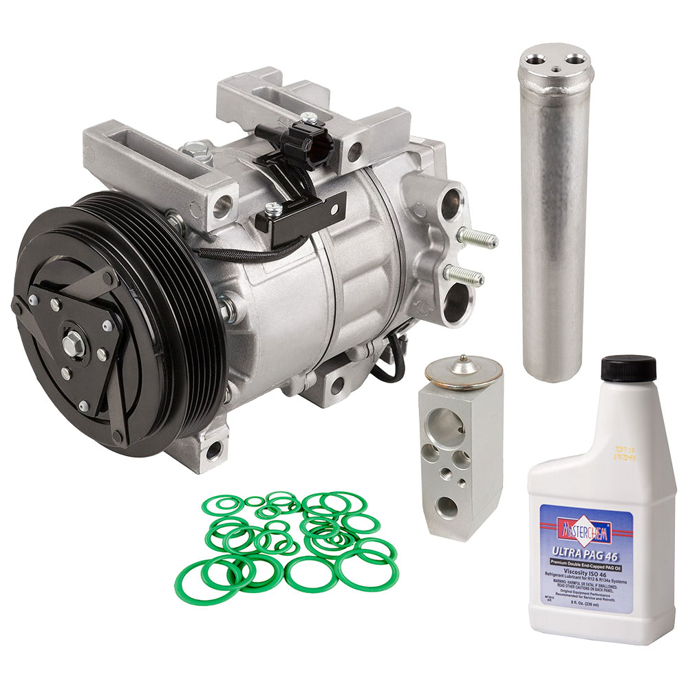 OEM AC Compressor w/ A/C Repair Kit For Infiniti M45 & M45x 2006 2007 ...