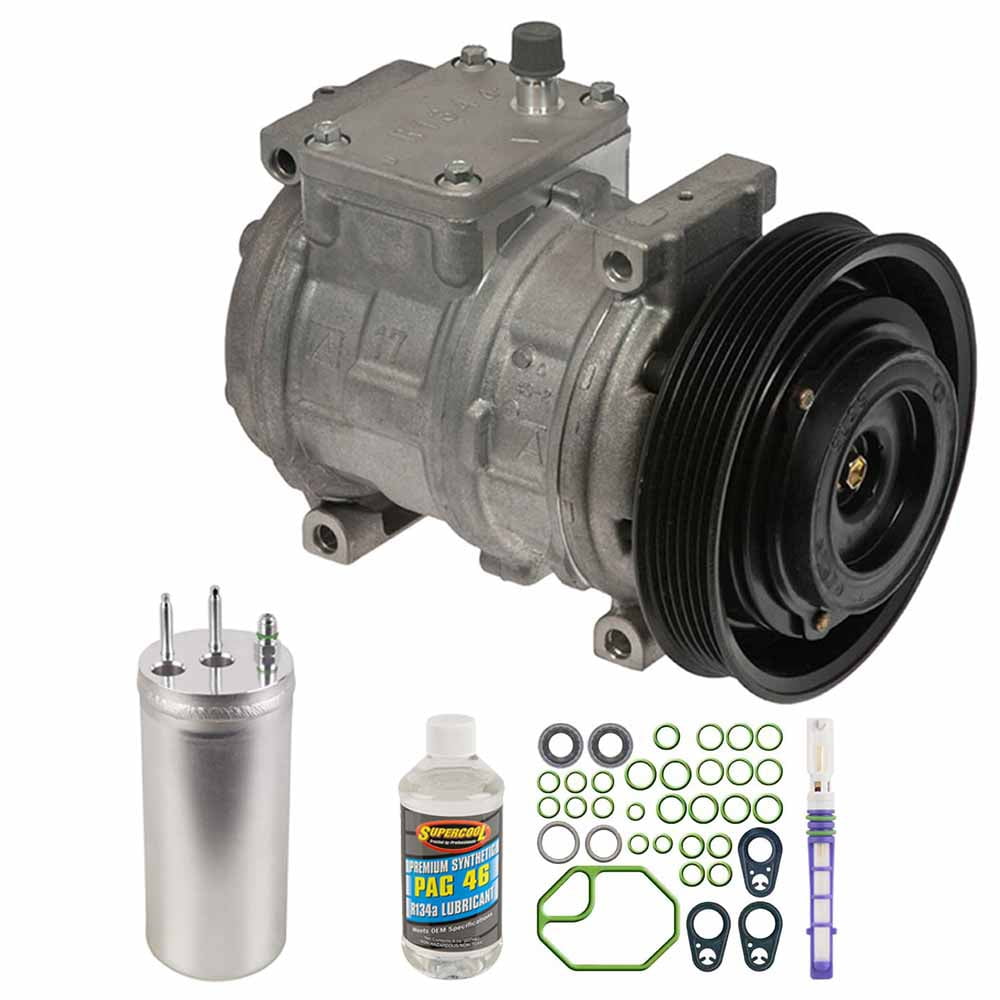 OEM AC Compressor w/ A/C Repair Kit For Jeep Wrangler TJ 2.5L 4 ...