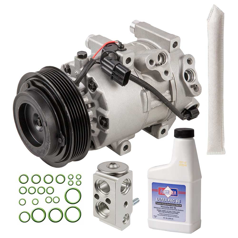 OEM AC Compressor w/ A/C Repair Kit For Kia Sportage & Hyundai Tucson ...