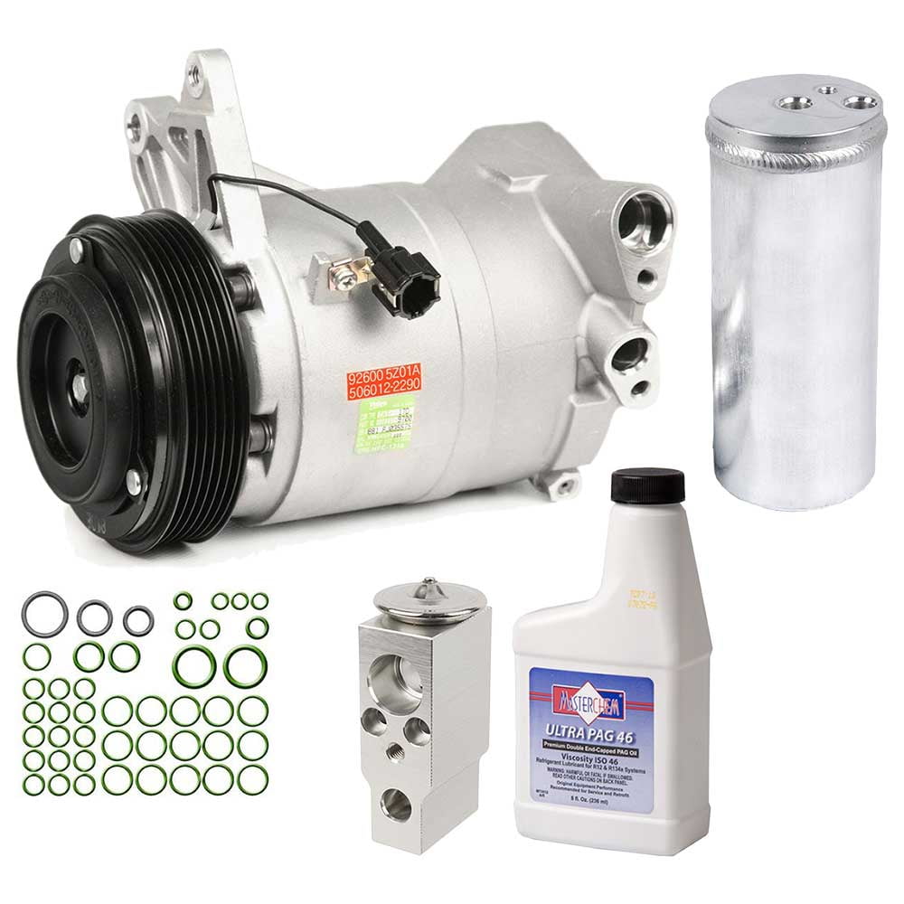 OEM AC Compressor w/ A/C Repair Kit For Nissan Quest 2004 2005 2006 ...