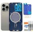 OEM Back Glass Replacement for iPhone 15 Pro Max (6.7-Inch) – Metal ...