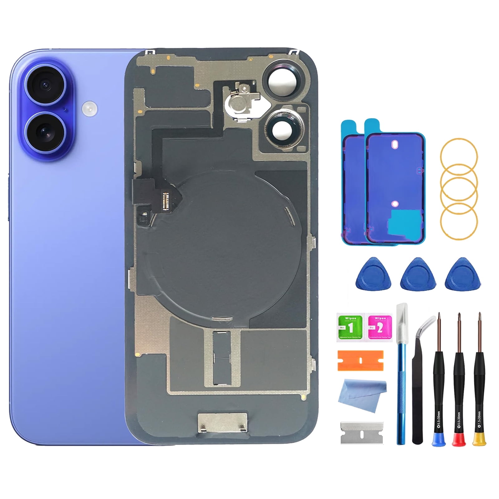 OEM Back Glass Replacement for iPhone 16 (6.1-Inch) – With Pre ...