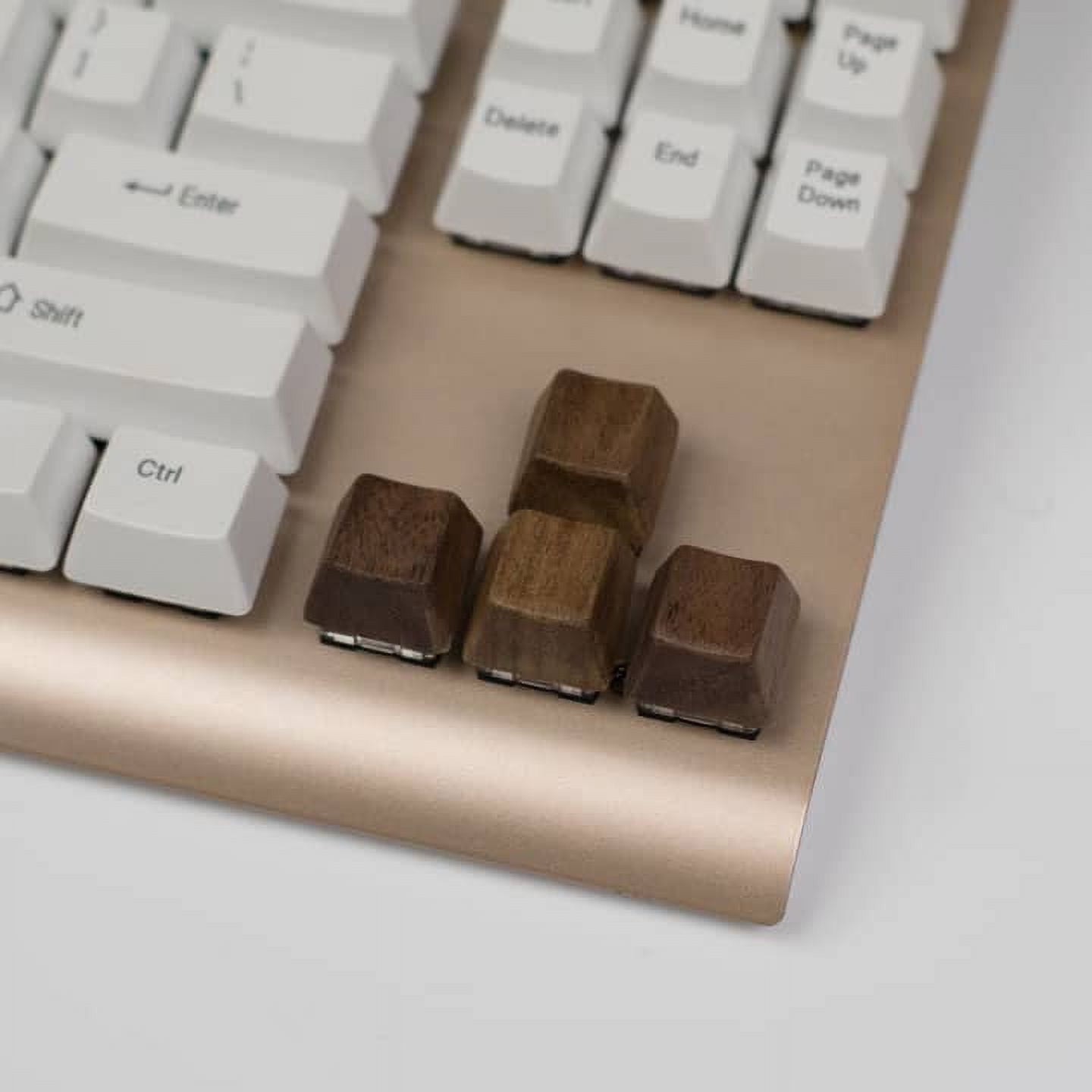 OEM Black Walnut Artisan Wooden Keycaps Directional Arrow Keys ...