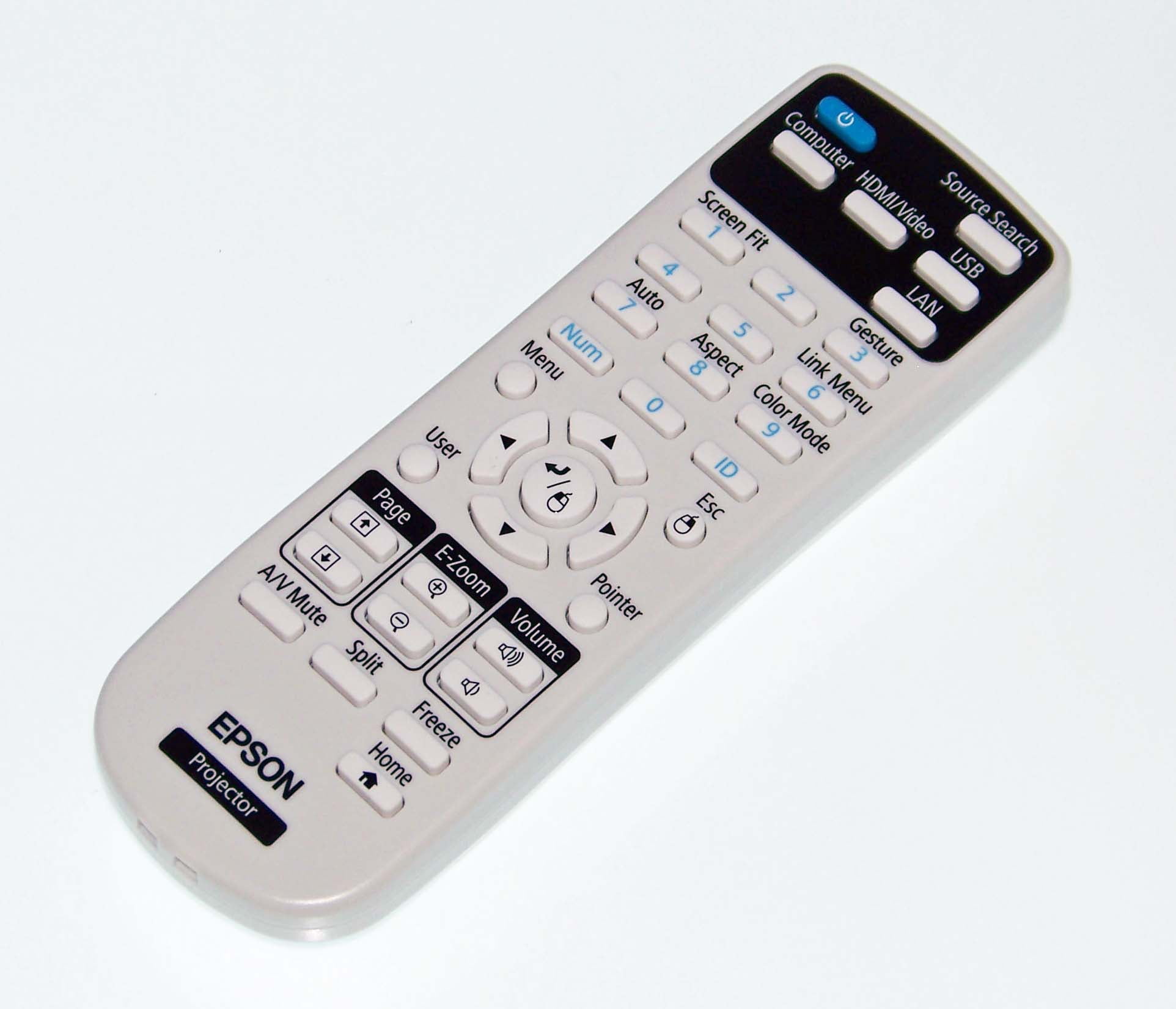 OEM Epson Remote Control Originally Shipped With: EB-2245U, EB-2155W ...