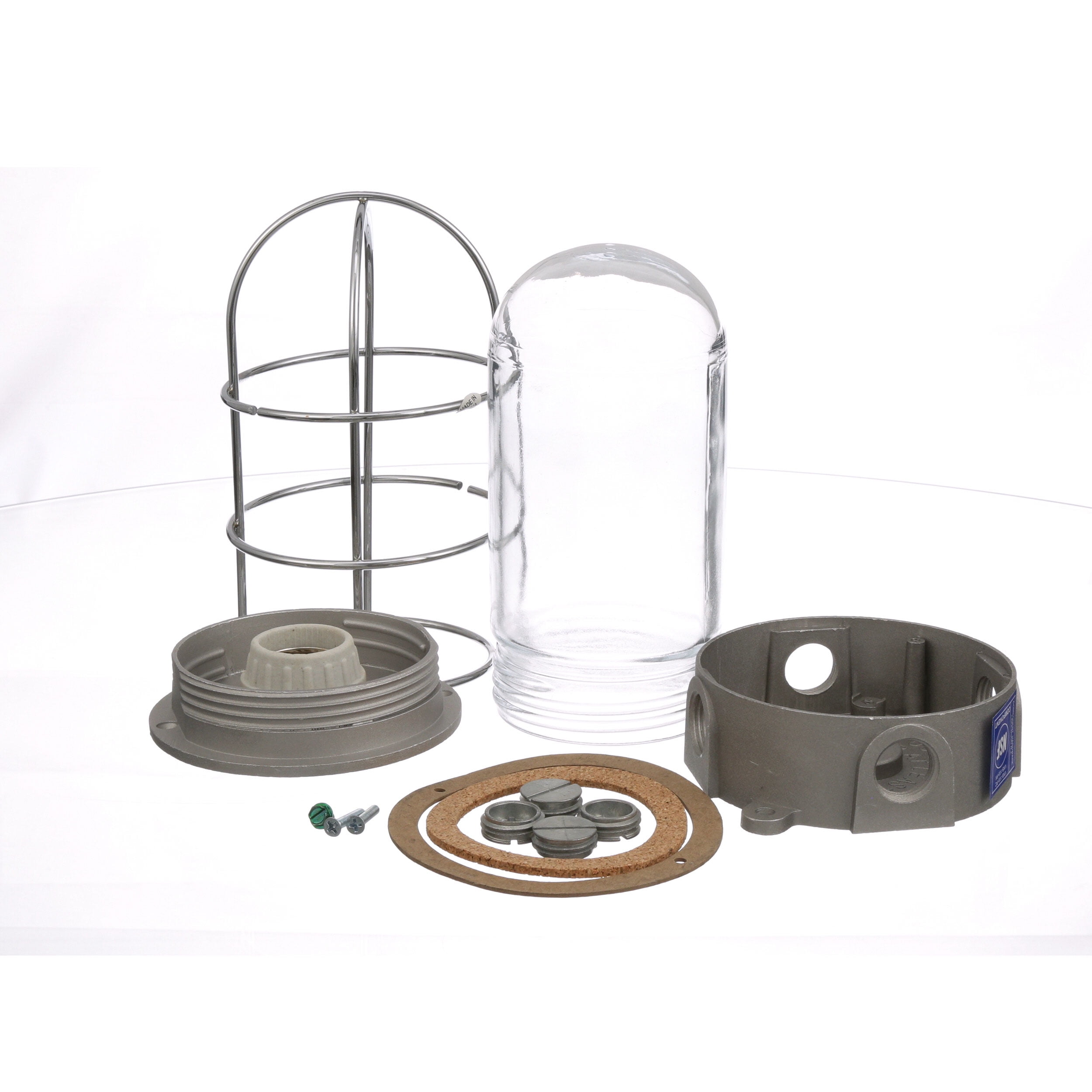 OEM Equivalent Mavrik - 2531231 - Light Fixture w/ Globe and Guard ...