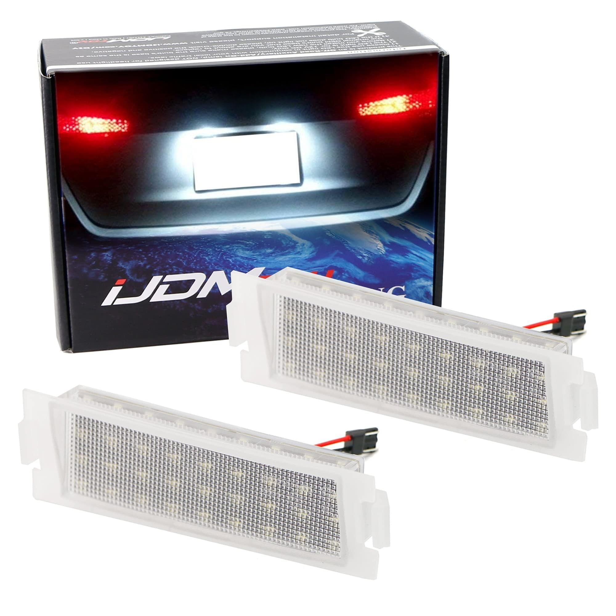 OEM-Fit 3W Full LED License Plate Light Kit For 2009-2017 Kia Forte ...