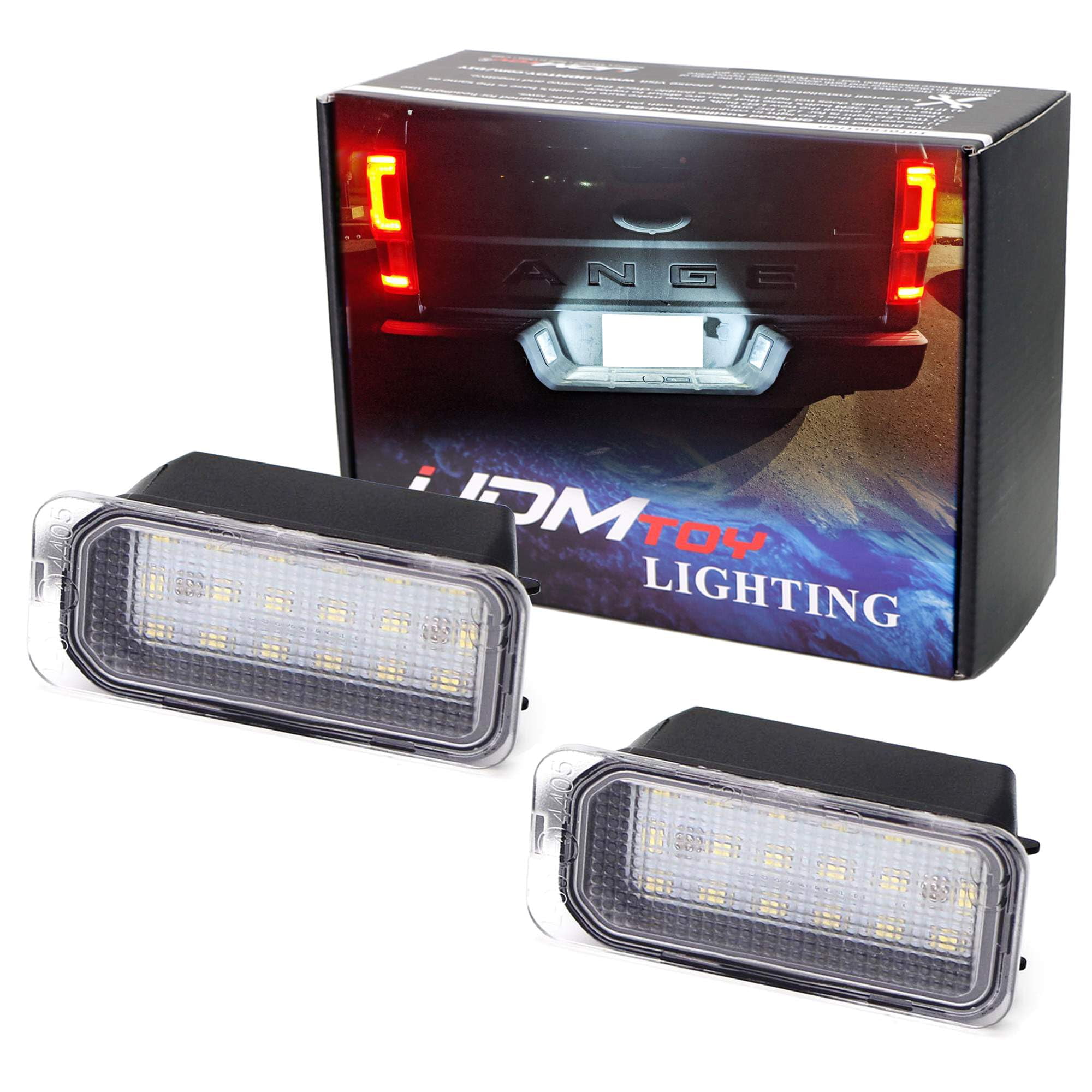 OEM-Fit 3W Full LED License Plate Light Kit For 2019-up Ford Ranger ...