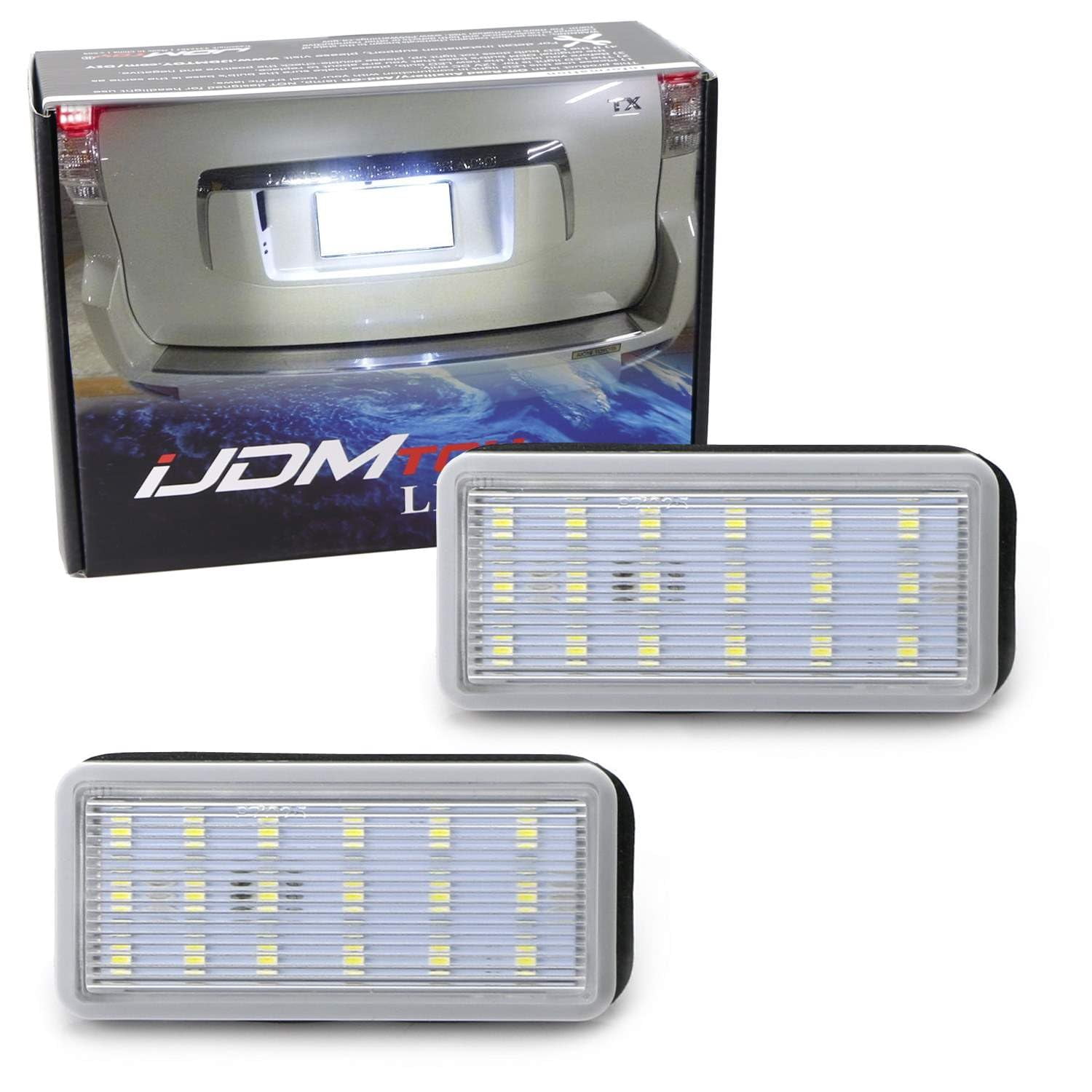 OEM-Fit 3W Full LED License Plate Light Kit For Lexus GX LX & Toyota ...