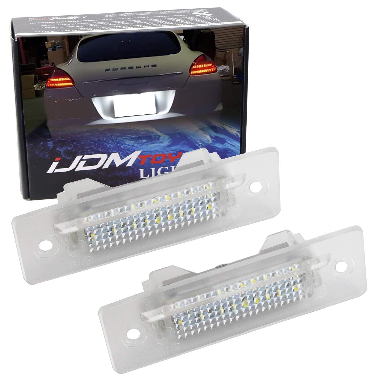 OEM-Fit 3W Full LED License Plate Light Kit For Porsche 911 Carrera 964 ...