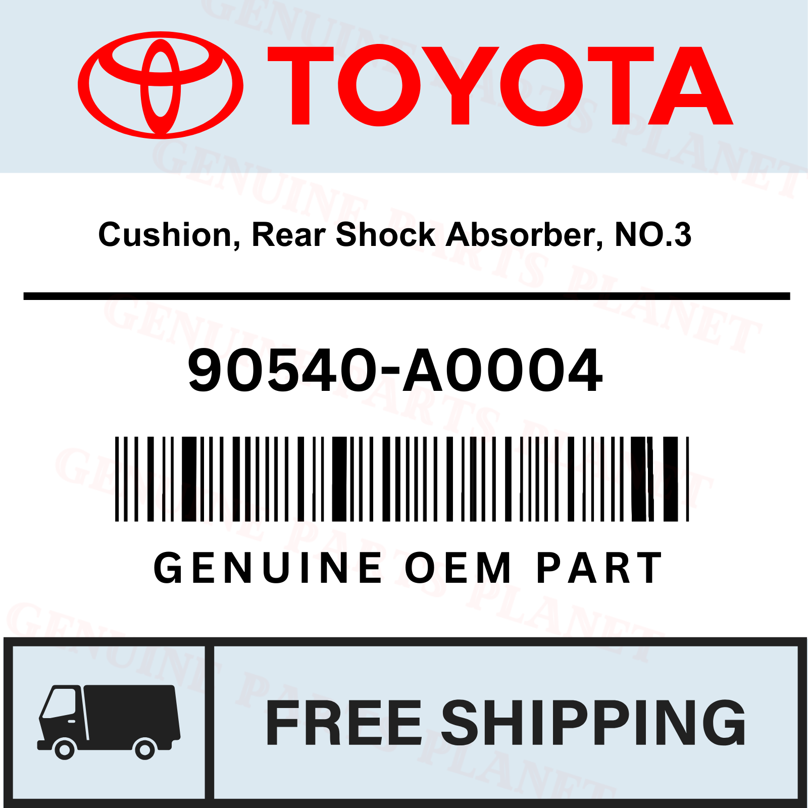 OEM GENUINE TOYOTA Tacoma 2005-2022 Cushion, Rear Shock Absorber, NO.3 ...