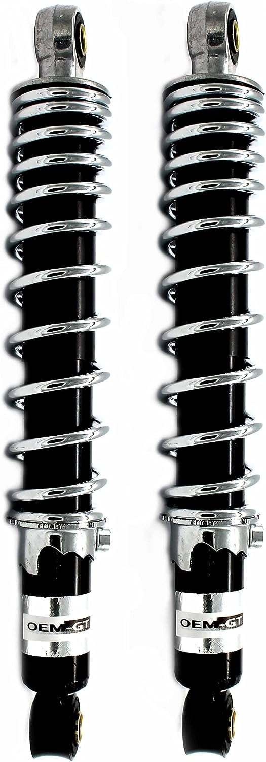 OEM-GT Go Kart Cart Mini Bike Mechanical Adjustable Shocks 1/2'' ID 12 ...