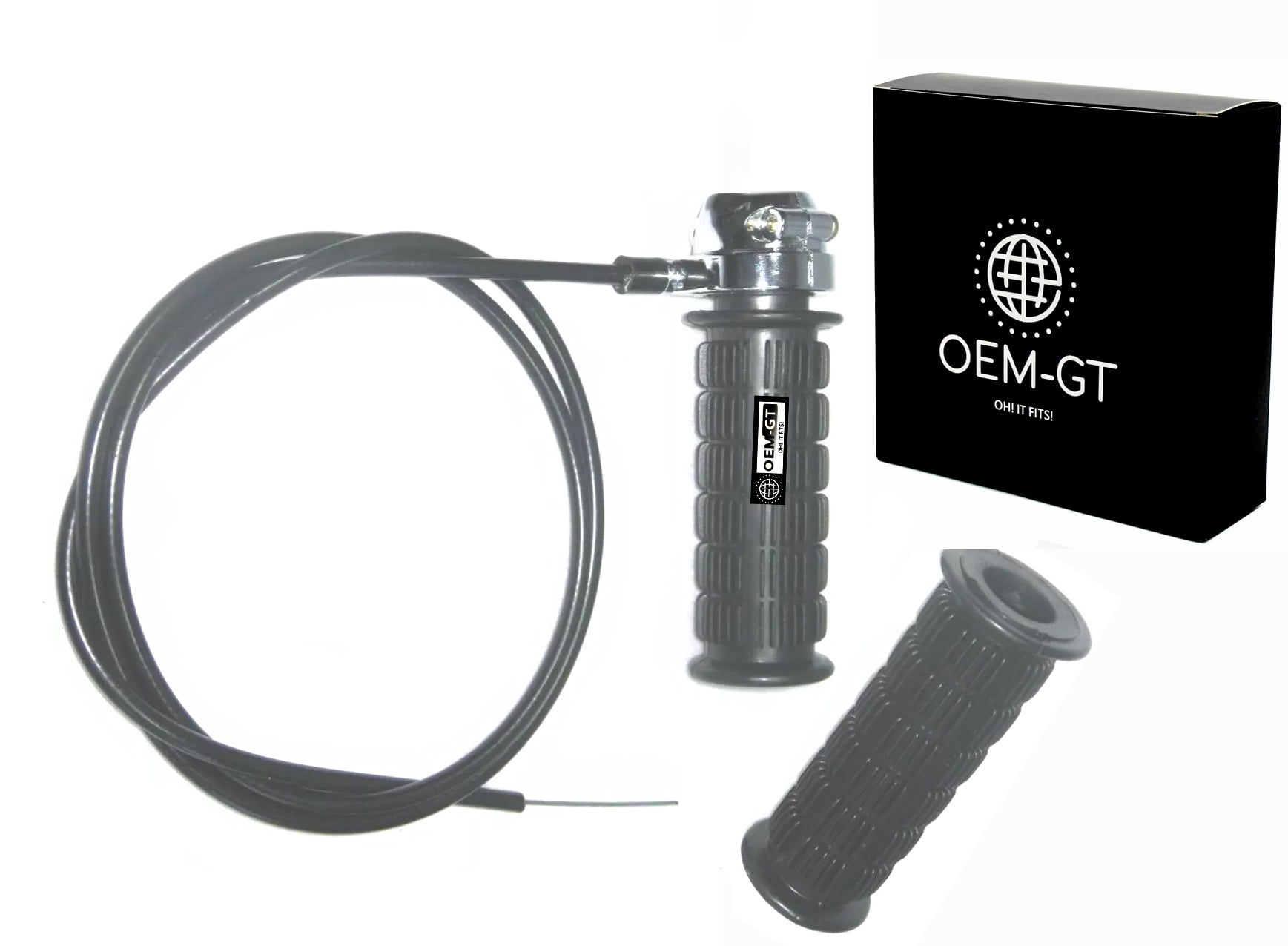 OEM-GT Mini Bike Motorcycle Twist Throttle with Grips for 7/8 ...
