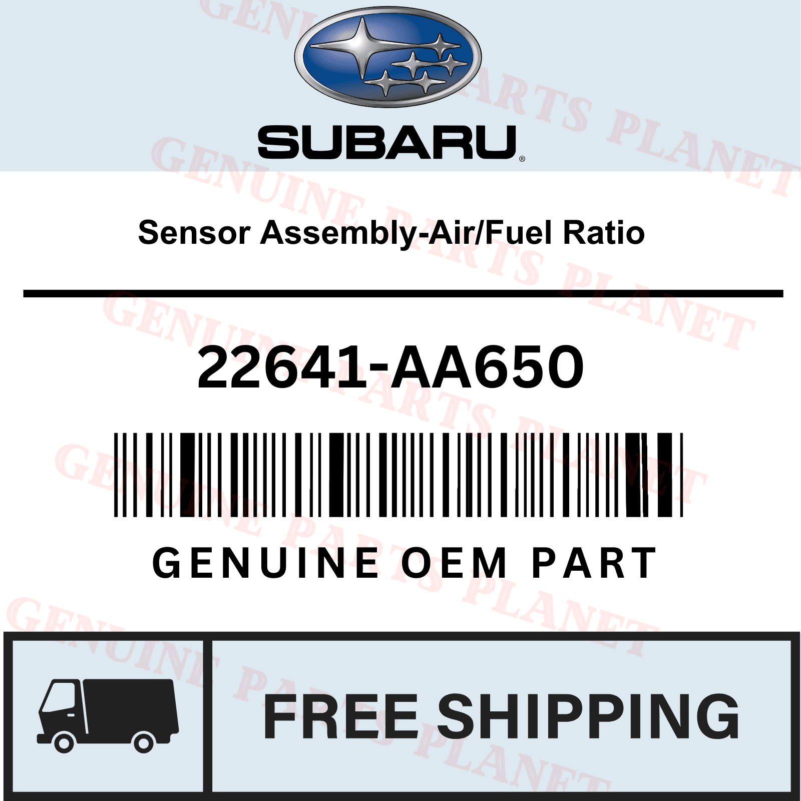 OEM Genuine Subaru 2014-2020 Sensor Assembly-Air/Fuel Ratio - 22641 ...