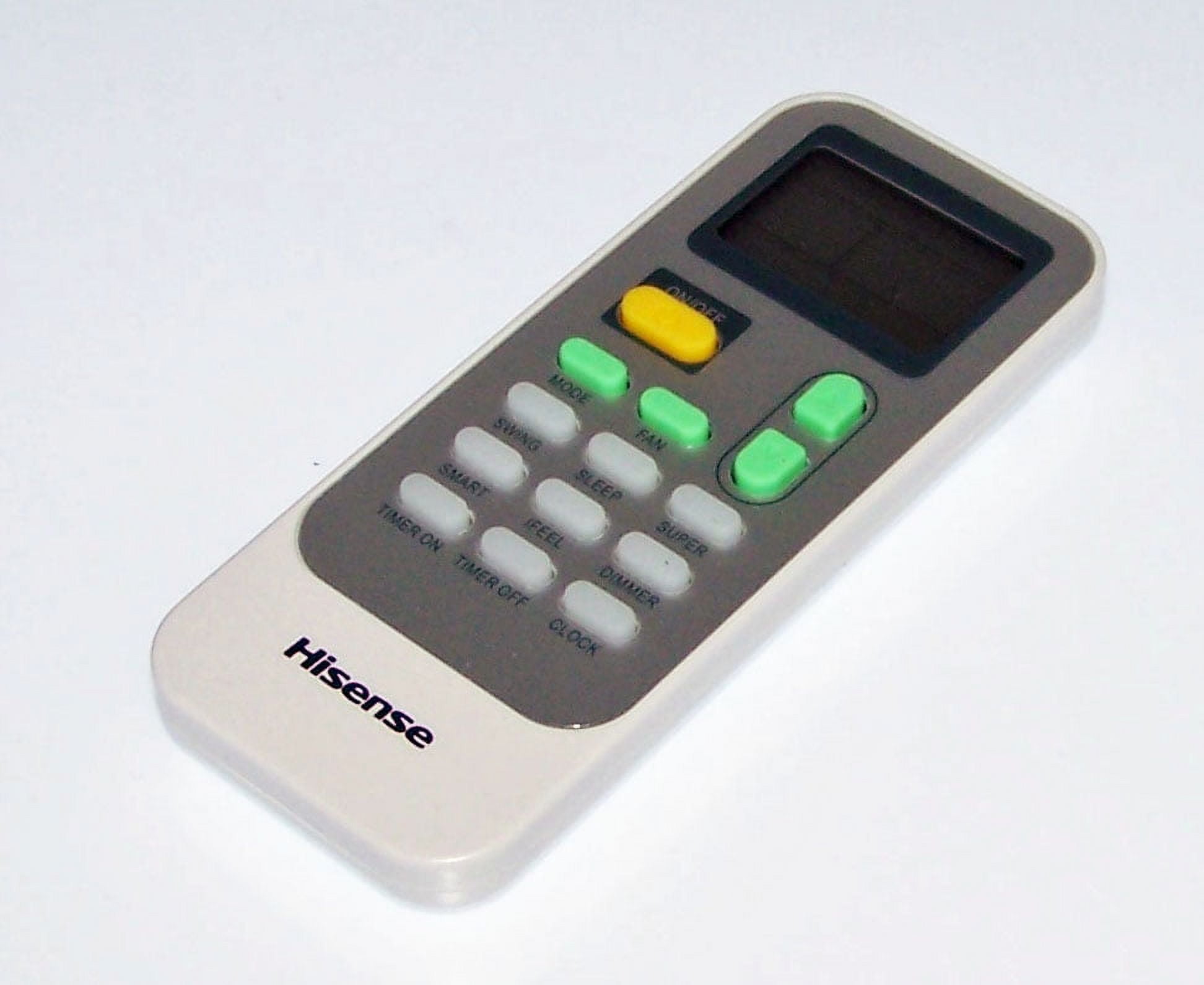 OEM Hisense Air Conditioner AC Remote Control Originally Shipped With ...