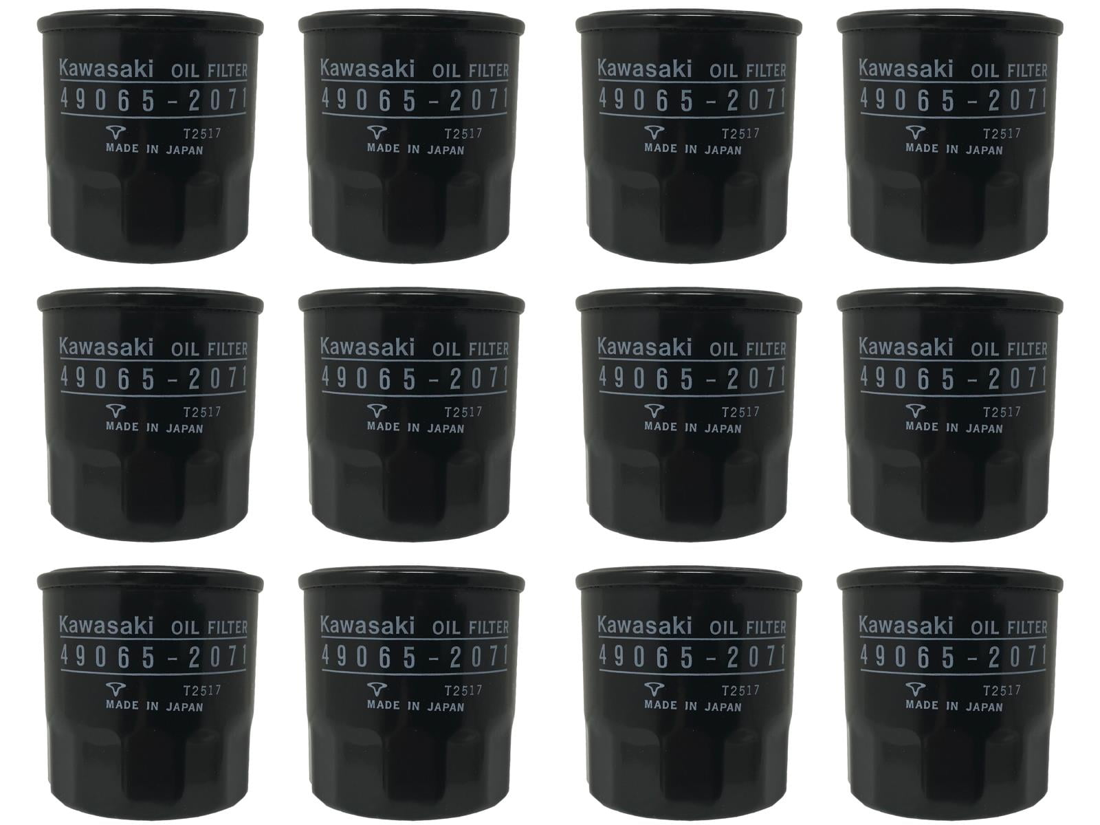 Kawasaki Genuine OEM Oil Filter 49065-2071, 12 Pack - Walmart.com