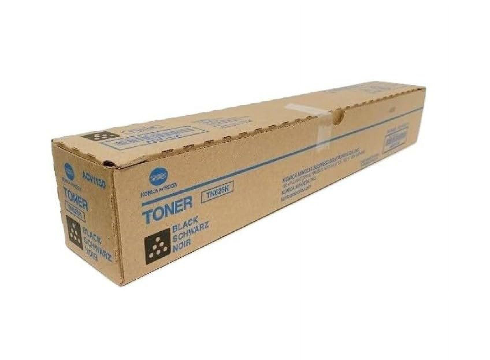 OEM Konica Minolta TN626K ACV1130 Black Toner Cartridge Bizhub C450i ...