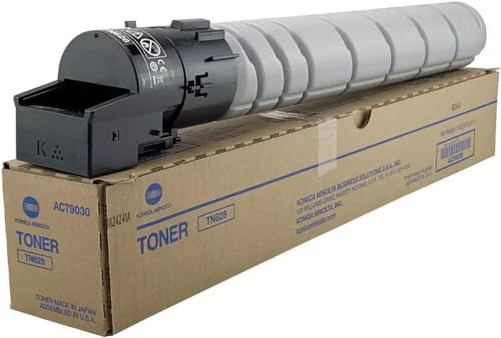 OEM Konica Minolta TN628 (AC79030) Toner Cartridge, Black 24K Yield ...