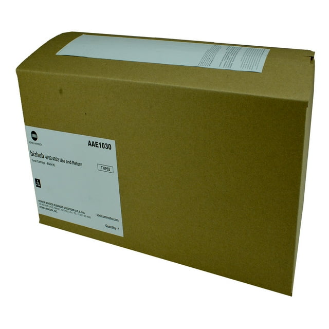 OEM Konica Minolta TNP63 (AAE1030) Toner Cartridge, BLACK, 25K YIELD ...