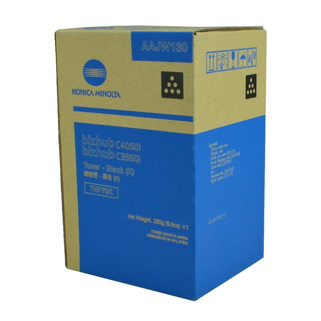 OEM Konica Minolta TNP79K (AAJW130) Toner Cartridge, BLACK, 13K YIELD ...