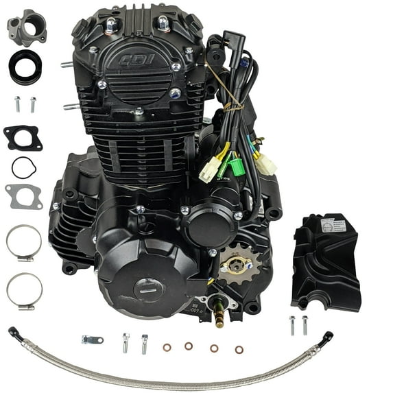 OEM Manual 6 Speed Complete Engine Assembly for Jonway GTX 250 EFI ...