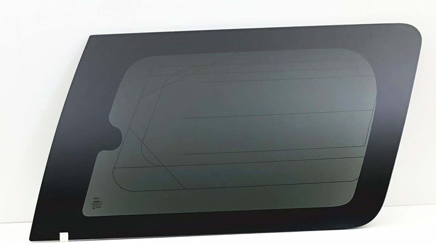 OEM Movable Passenger Right Side Quarter Window Quarter Glass ...