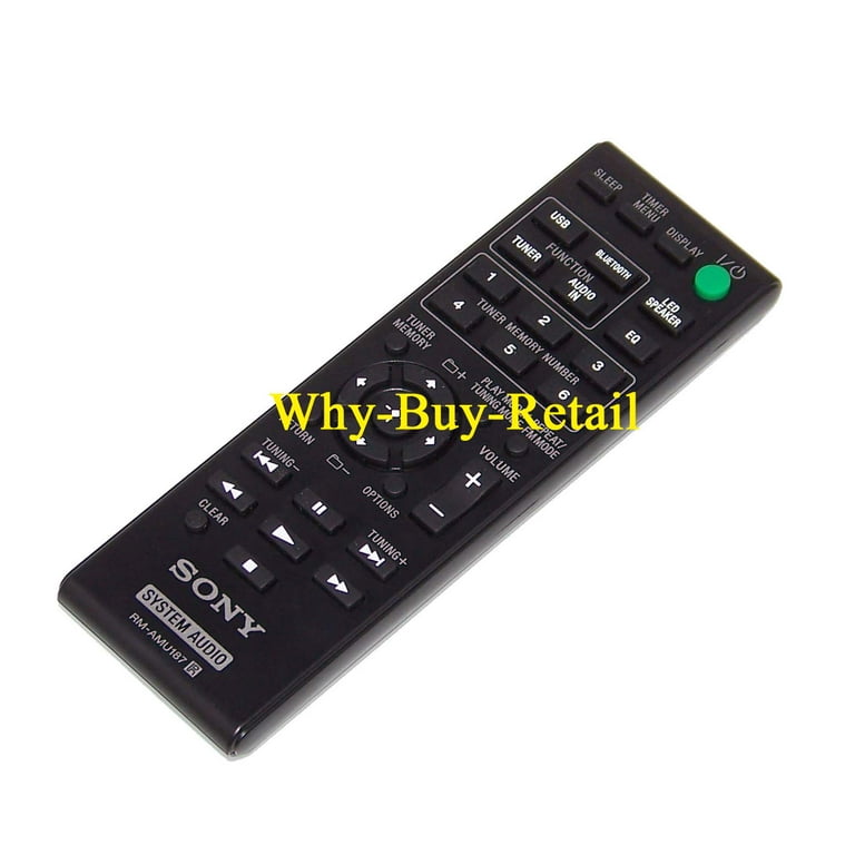 Sony Remote Control Codes