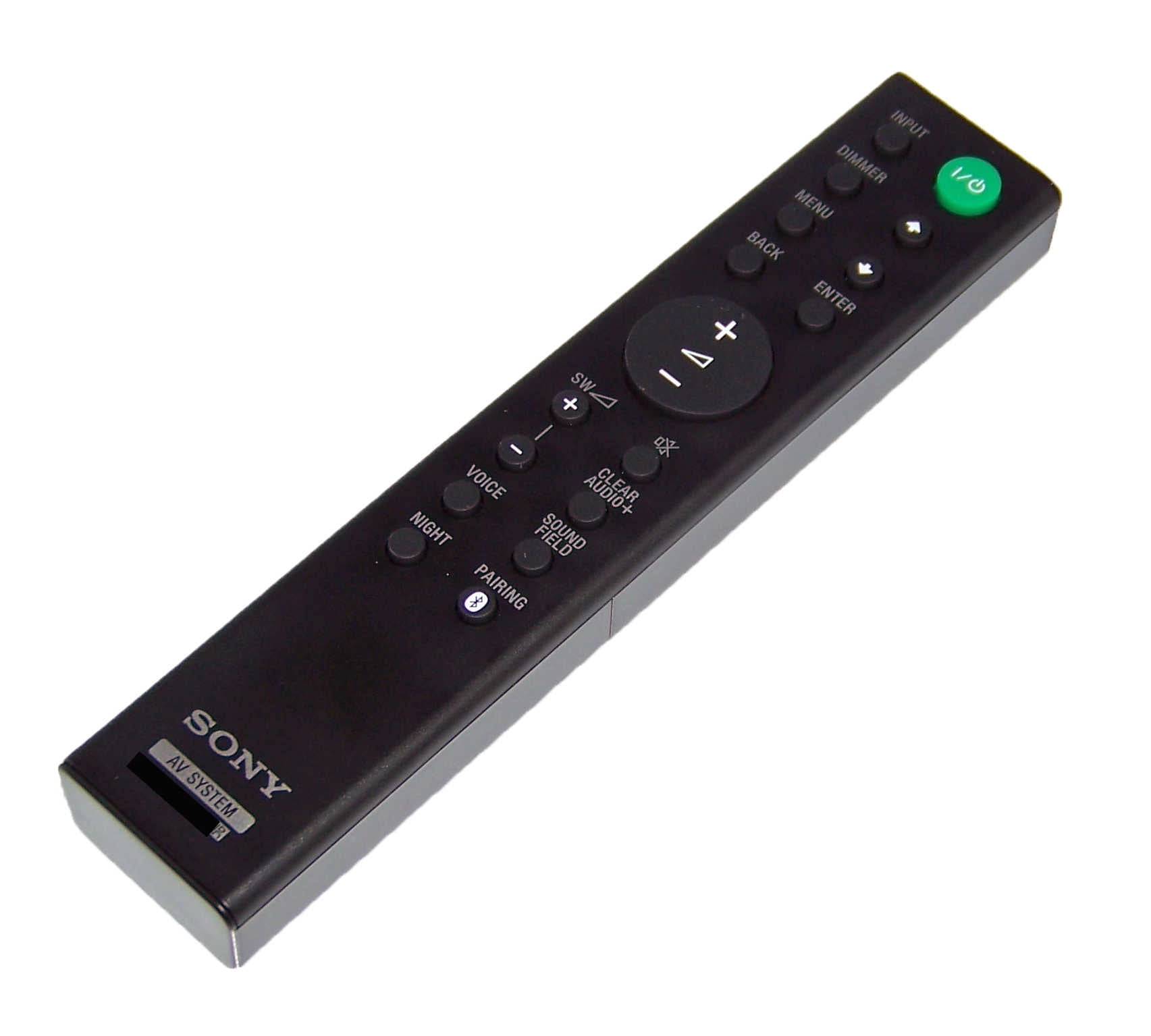 OEM NEW Sony Remote Control Originally Shipped With: HTCT780, HT-CT780 ...