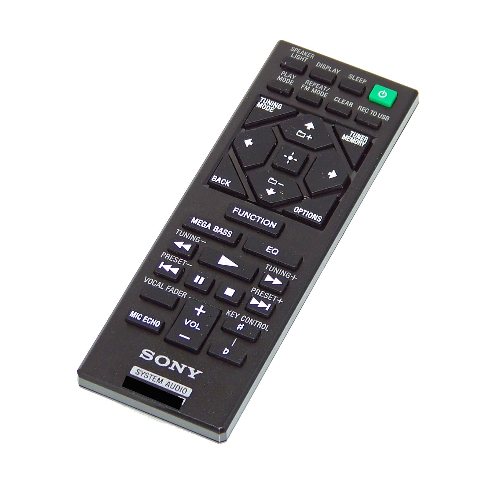OEM NEW Sony Remote Originally Shipped With: MHCV11, MHC-V11 - Walmart.com